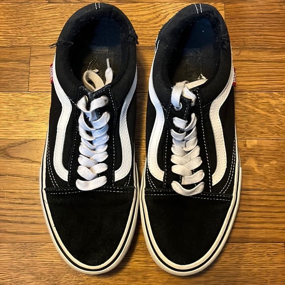 Vans | Shoes | Vans Men Old School Pro Black And White | Poshmark